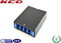 China Indoor 4 Cores Fo Network Termination Box 0.15dB for SC FC ST Adapters for sale