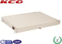 China Fiber Optic Terminal Box Fiber Termination Patch Panel Rack Mounted 1U for sale