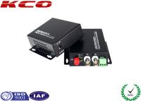 China Data voice video optical fiber converter single mode 20km FC/UPC connector for sale