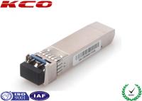 China Bidirectional SFP Fiber Optic Transceiver Module 10 Gigabit Single Mode for sale