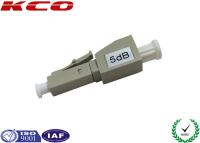 China Male to Female Fiber Optic Attenuator / LC MM 1dB 3dB 7dB 12dB 15 25dB Optical Fiber Attenuator for sale