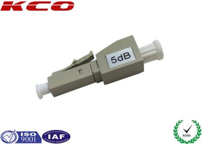 China Male to Female Fiber Optic Attenuator / LC MM 1dB 3dB 7dB 12dB 15 25dB Optical Fiber Attenuator for sale