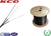 China Ultra Radiation Resistant G657A2 Single Core Single Mode FTTH Drop Cable and Optical Fiber Drop Cable for sale
