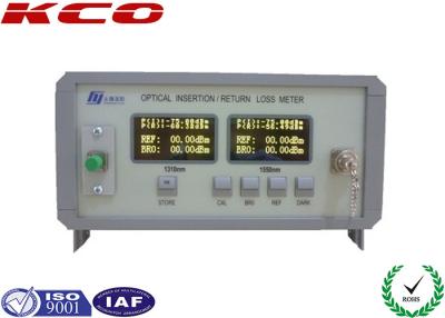 China Fiber Optic Patch Cord Pigtail IL Tester / Insertion Loss Testing Device For Multimode and Single Mode for sale
