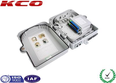 China 24 Cores ODF Optical Fiber Termination Box / Distribution Box Rubber Strip for sale