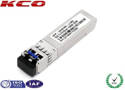China 10Gbps SFP Fiber Optic Transceiver 1310nm With SM LC Duplex Port for sale