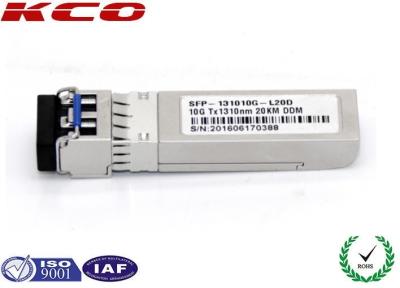 China Single Mode LC Duplex Port SFP Fiber Optic Transceiver Compatible CISCO for sale