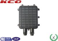 China Wallmounted 1 Input 1 Output 6 Cores Mini Fiber Optic Splice Closure PP for sale