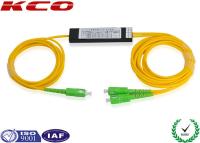 China SC / APC Single Mode Dual Windows FBT Splitter 1*2 G657A SM Coupler for sale