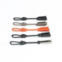 China Fiber Optical Cable Suspension Clamp / FTTH Drop Wire Fiber Optic Cable Tension Plastic Clamp for sale