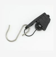 China S Type Anchor Tension Cable Clamp With Hook for Outdoor FTTH Optical Fiber Cable for sale