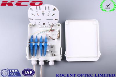 China Outdoor Water Proofing 8 Cores Fiber Optic Splitter Terminal Box FTTH FTTB KCO-FDB-8C for sale