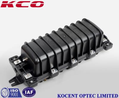 China Anti Lighting 144 Cores FO Horizontal Fiber Optic Splice Box 670*240*200mm for sale