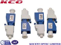 China 7DB Fiber Optic Attenuator , LC Male To Female Fixed Optical Attenuator for sale