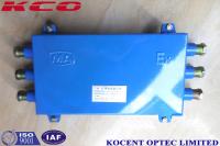 China 6 Cable Ports 48 Cores Explosion Proof Fiber Optic Splice Closures For Mine Fields for sale