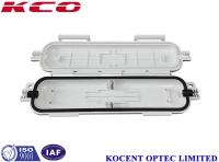 China Adapter Protection FTTH Fiber Optic Connection Box Outdoor 2 Cable Ports for sale