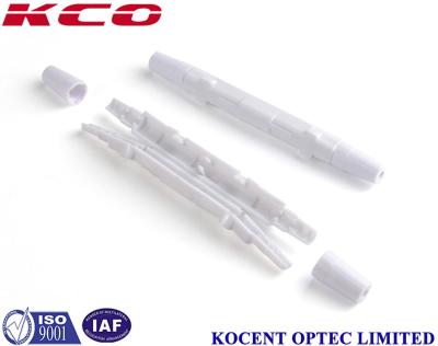 China ABS Drop Cable Protection Optical Termination Box For Heat Shirk Tube 60mm for sale