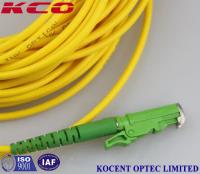 China SM 9/125 E2K Fiber Optic Patch Cord , E2K Optical Fiber Jumper 10m 20m 50m 100m for sale