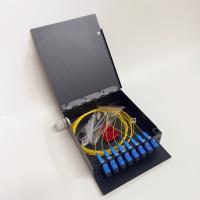 China KCO-FTB-WM08-B Indoor Wall-mounted 8 Ports Fiber Optic Distribution Box for sale