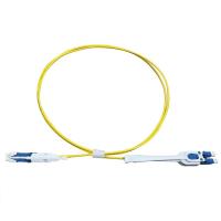 China CS SN Connector Uniboot LC Double Density SM MM OM3 OM4 1.6mm 2.0mm 2cores 4 Core 1m 5m Fiber Optic Patch Cord for sale