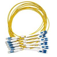 China CS SN Connector Uniboot LC Double Density SM MM OM3 OM4 1.6mm 2.0mm 2cores 4 Core 1m 5m Fiber Optic Patch Cord for sale