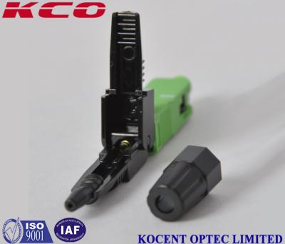 China 0.9mm Bare Fiber Optic Fast Connector Quick Assembly for FTTH GPON EPON for sale