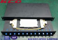 China FTTx SC ST LC Fiber Optic Terminal Box Fiber Enclosure 19 Inch Drawer Type for sale