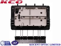 China FTTH Drop Cable Fiber Optic Splice Closure For 1x8 Splitter KCO-GJS08 3 inlet 3 outlet for sale
