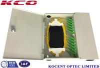 China KCO-WTB-24A Wall mountable optical termination box 24 ports With SC/APC Pigtail for sale