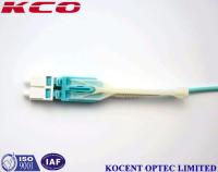 China MM OM3 50/125 10G LC Fiber Optic Patch Cord / Jumpers 10m 20m 30m 50m 70m 100m for sale