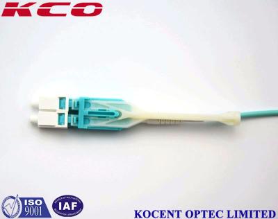 China MM OM3 50/125 10G LC Fiber Optic Patch Cord / Jumpers 10m 20m 30m 50m 70m 100m for sale