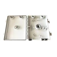 China IP65 Outdoor Fiber Optic Splitter Box With SC Fiber Adapter For 2 Cores for sale