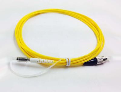 China 1M Simplex Duplex DIN UPC Fiber Optic Patch Cord with LSZH PVC Sheath for Data Centers for sale