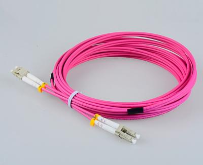 China 10G 0.3dB 50/125μm Fiber Optic Patch Cord for High-Speed Data Center Connectivity for sale