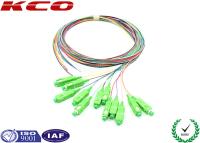 China SC/APC Fiber Optic Pigtail Single Mode 9/125 0.9mm 1.0m LSZH for sale