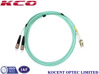 China Duplex LC/UPC-FC/UPC Fiber Optic Patch Cord with Low Insertion Loss High Return Loss for Data Center Connectivity for sale