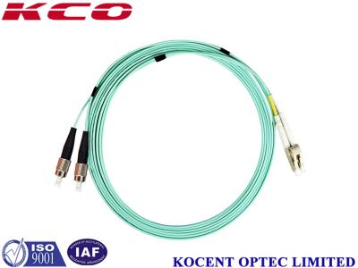 China Duplex LC/UPC-FC/UPC Fiber Optic Patch Cord with Low Insertion Loss High Return Loss for Data Center Connectivity for sale