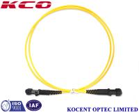 China MT-RJ/UPC Single Mode Fiber Optic Patch Cord with 2.0mm Diameter and 1.0m Length for High-Density Data Centers for sale