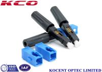 China SC UPC Fast Connector with No Special Assembling Tool Factory-Installed Fiber Stub and Easy Operation for FTTH Applications for sale