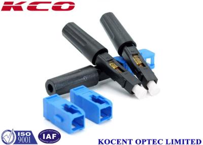 China SC UPC Fast Connector with No Special Assembling Tool Factory-Installed Fiber Stub and Easy Operation for FTTH Applications for sale