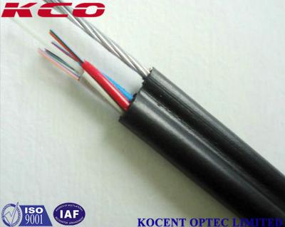 China GYXTC8S Armored Self Supporting Outdoor Fiber Optic Cable / Optical Fibre Cable for sale
