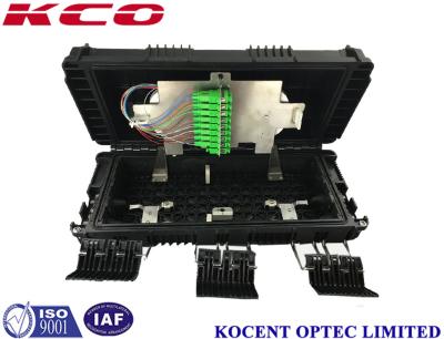 China 1:16 Splitter Outdoor Fiber Enclosure / 1*16 Fiber Optic Splitter Closure Box PC ABS for sale