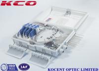 China 16 Core Wall Mount Fiber Termination Box / Fiber Optic Termination Box for sale