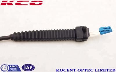 China Nokia NSN Boot Armored Fiber Optic Pigtail Cables SC LC MPO E2000 Duplex OM3 OM4 OM5 for sale