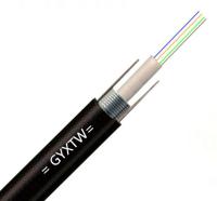 China Multimode OM2 50/125 2 4 6 8 12 cores GYXTW 7.0mm Central Loose Tube Outdoor Fiber Optic Cable for sale