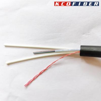 China FTTH Mini ADSS Span 80m SM 8fo 12fo 24fo ASU Optic Fiber Cable For Telecom for sale