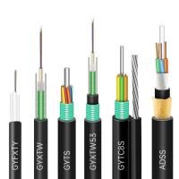 China SMF G652D GYTC8S Figure 8 Self-supporting Aerial Fiber Optic Cable with Corrosion Resistant PE Sheath for Outdoor Installation for sale