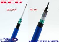 China 96 Core Water-Resistant Stranded Loose Tube Mining Cable Flame Retardant Optical Fiber Cable for Underground Coal Mine for sale
