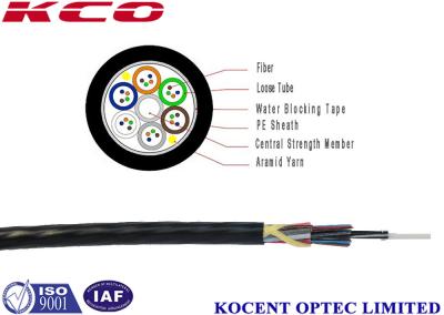 China Air Blowing Micro Outdoor Fiber Optical Cable GCYFY for sale