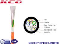 China 12-144 Cores Single Mode PE Material Air Blowing Optical Fiber Cable for Indoor Outdoor for sale